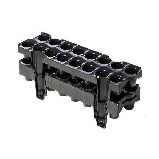 Beekenkamp Verpakkingen. Strawberry tray 16-hole minitray high