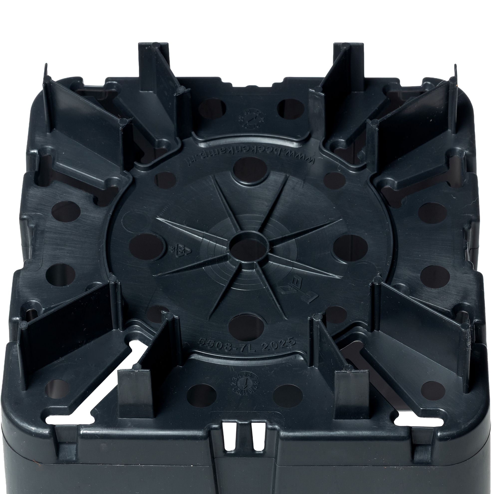 Beekenkamp Verpakkingen. 7 liter pot lichtgewicht nestbaar hoge poot